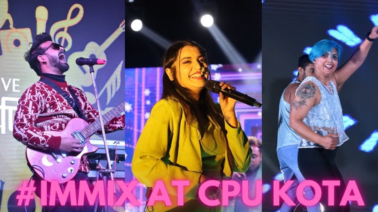 #IMMIX Program At CareerPoint University #Kota || #Arya Jadhao aka QK # ...