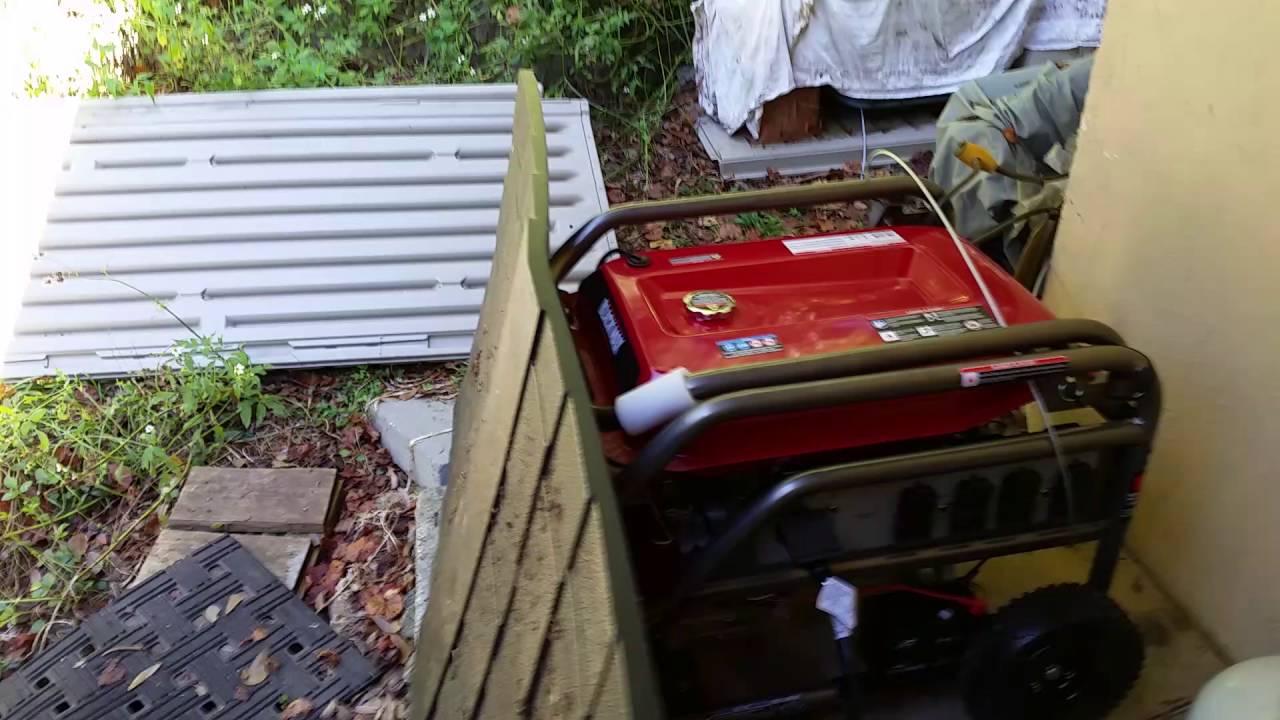 Generator test - YouTube