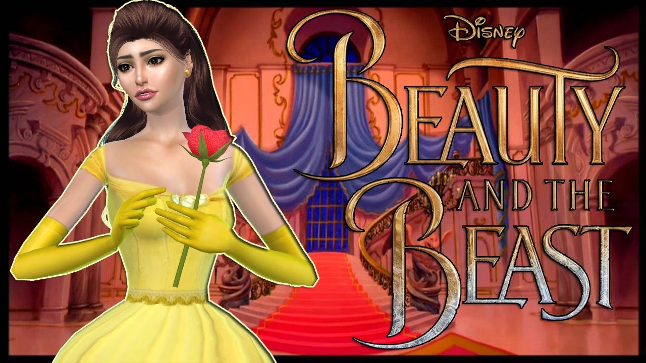 The Sims 4: Создание персонажа. [Бэлль. "Beauty and the Beast" inspired ...