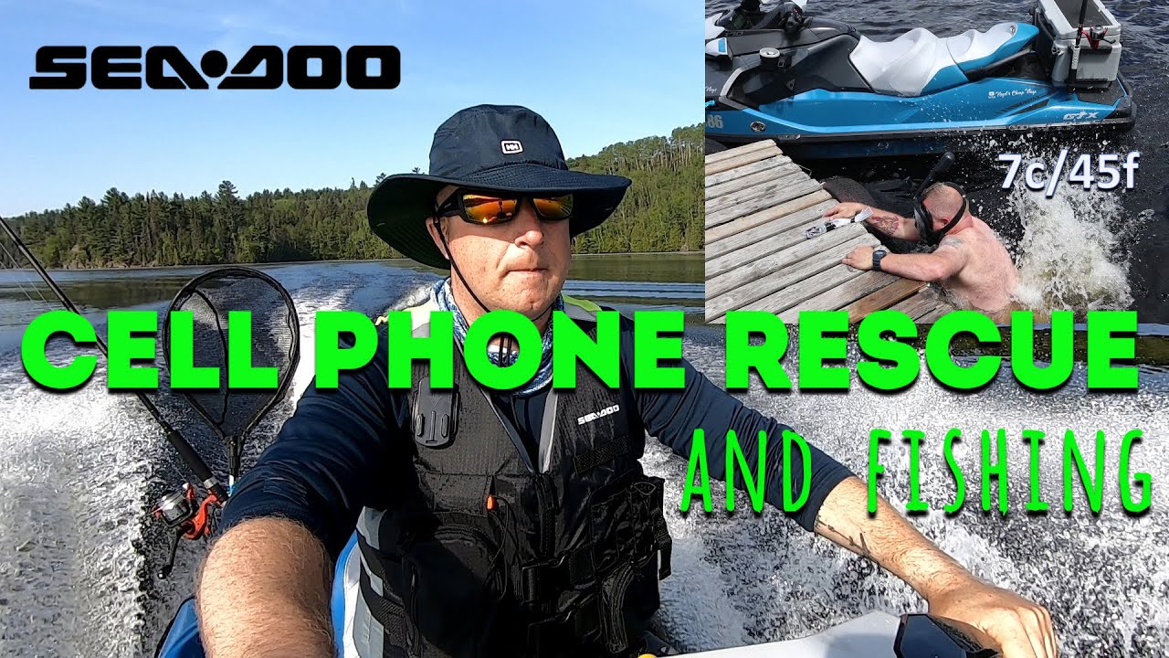 Matachewan Sea Doo fishing trip - part 2 - YouTube