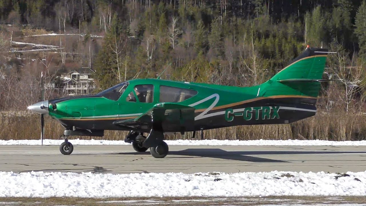 Rockwell Commander 114 Landing - YouTube