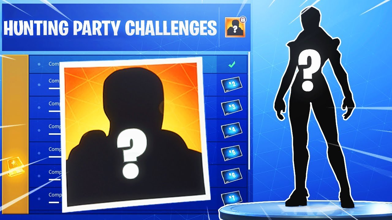 The New HUNTING PARTY SKIN in Fortnite! (SECRET Season 6 Hunting Party ...