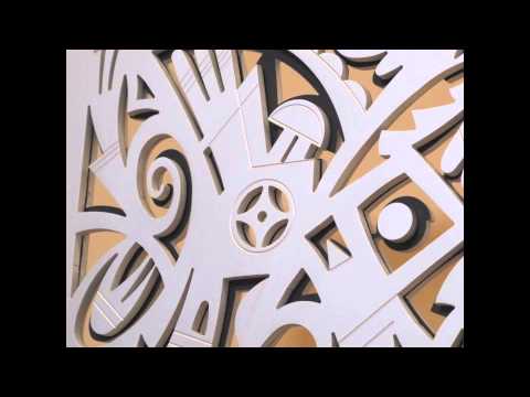 Michael Kabotie (Hopi) "Awatovi Visual Prayers II" sculpture ©2009 ...