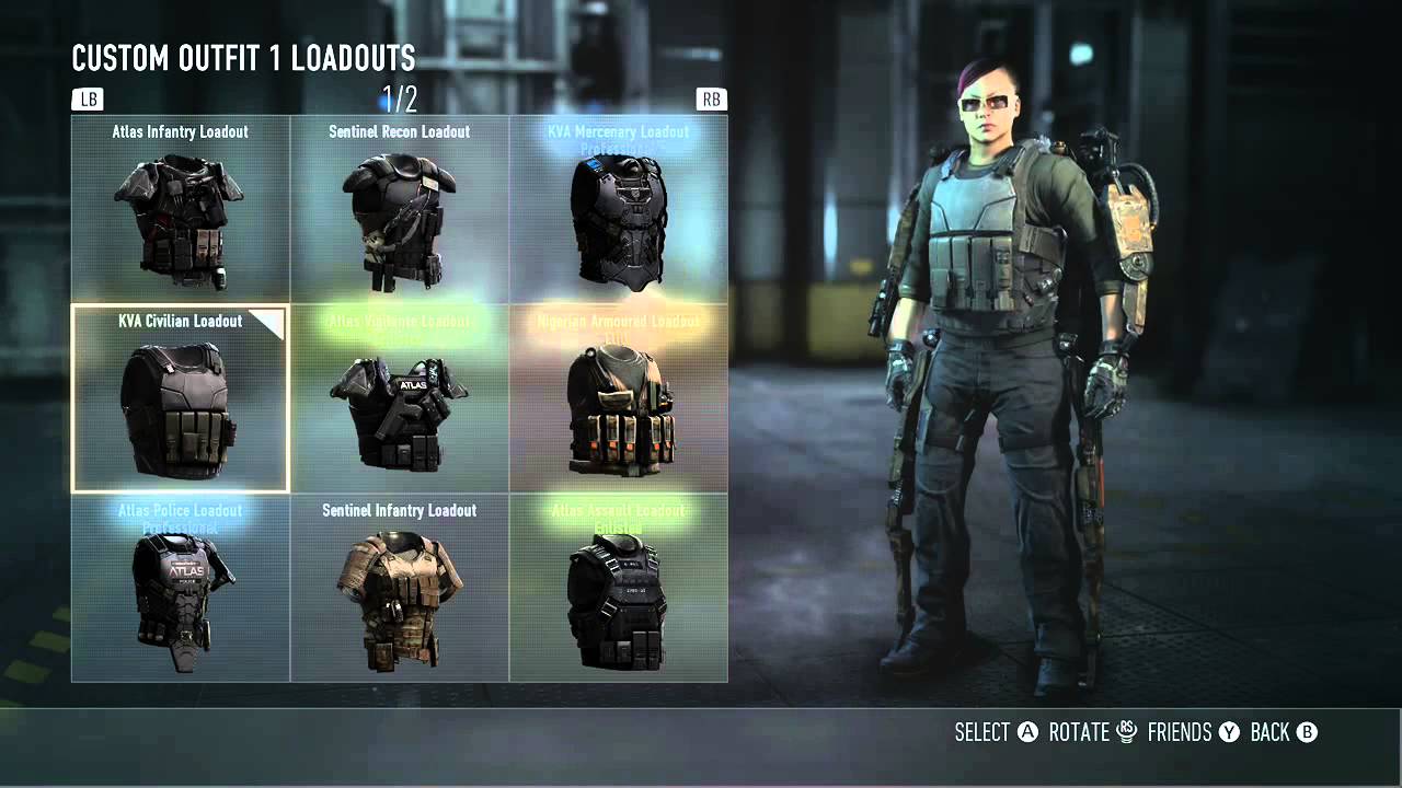 Call of Duty®: Advanced Warfare - Character Customization - YouTube