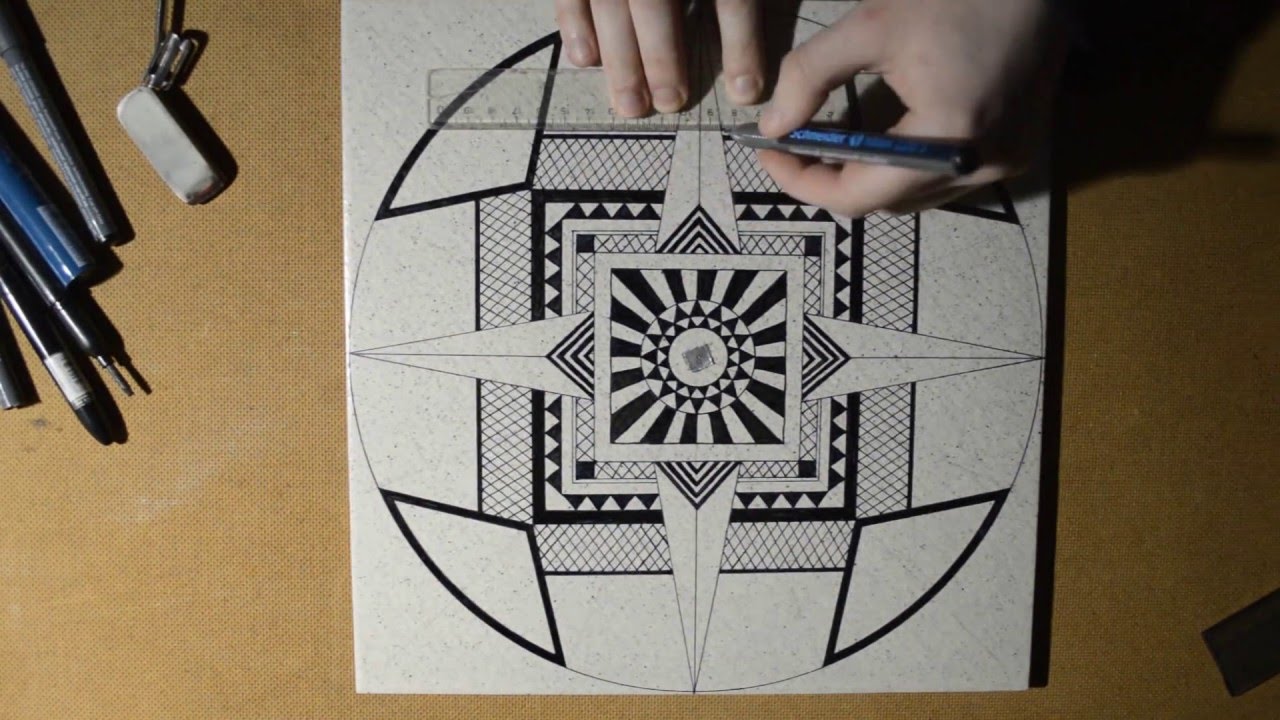 Geometric Drawing 6 - YouTube