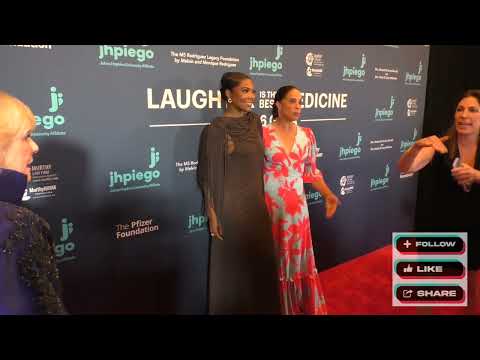 Soledad O'Brien and Gabrielle Union at the Jhpiego Laughter is the Best Medicine Gala in Beverly Hil