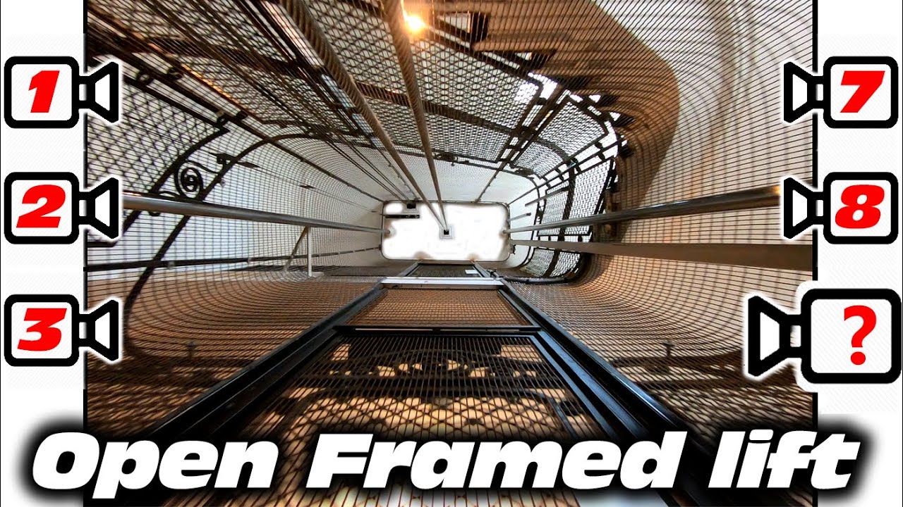 Old OPEN FRAMED LIFT (with MANY camera angles!) - YouTube