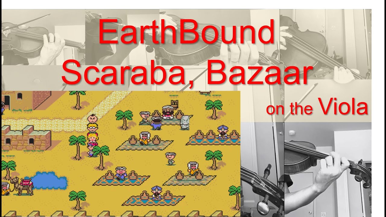 EarthBound - Scaraba, Bazaar / MOTHER2 スカラビ 「バザール」 - YouTube