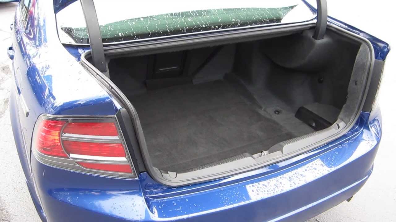2007 Acura TL, Blue - STOCK# 132012C - Trunk - YouTube