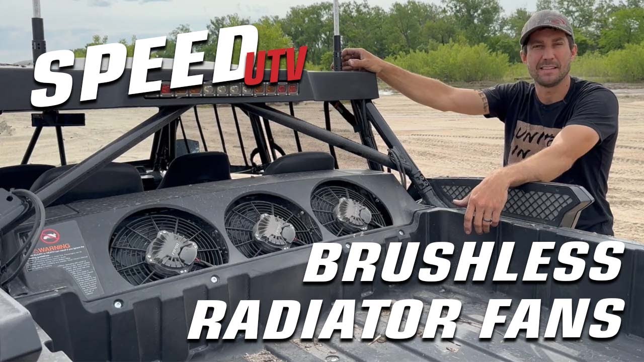 Speed UTV - RPM Brushless Fan Upgrade! Run cooler & Use Less Amps ...