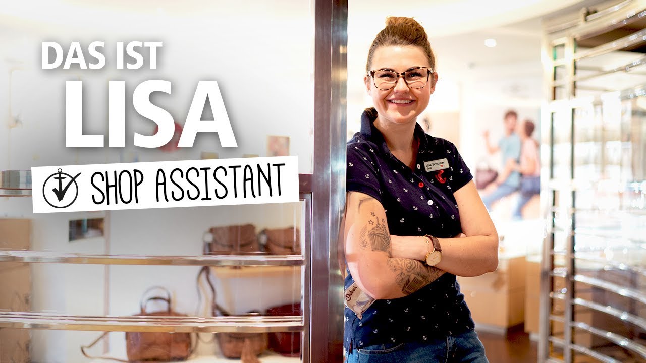 Vorstellung Shop Assistant Lisa | Die Crew | AIDA - YouTube