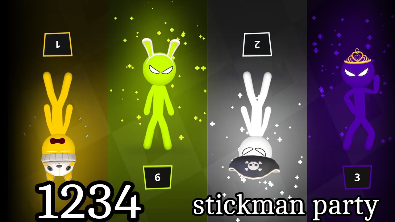 Stickman Party 1234 Players Games 2024#stickman #stick #game #1234 # ...
