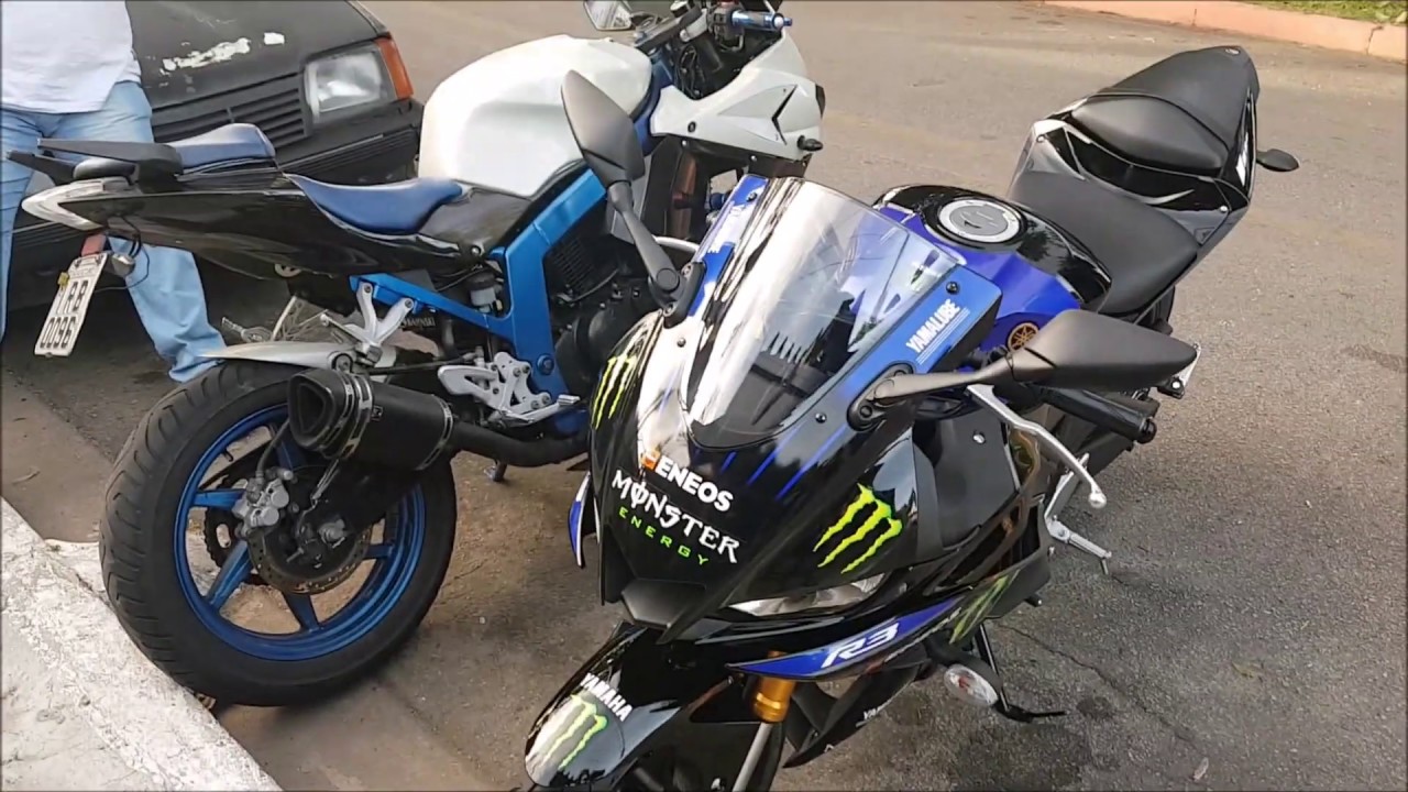 YAMARA R3 2020-modelo serie especial Monster/usuário de 250cc ficarão ...