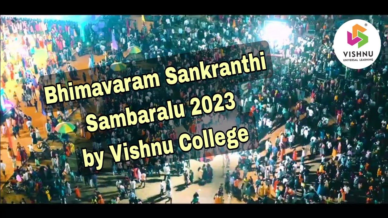 Sankranthi Sambaralu 2023 Celebrations at @VishnuSociety || Svecw ...