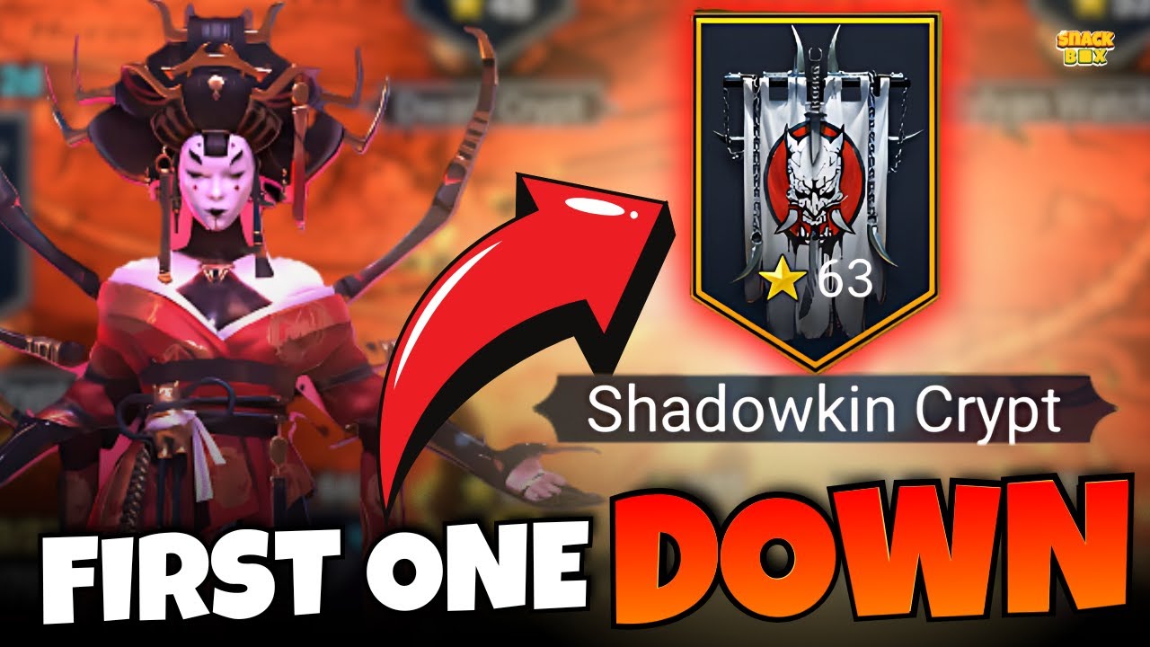 🔥 Shadowkin Crypt 63 Stars DONE! Faction Wars HARD Guide | Raid: Shadow Legends - YouTube