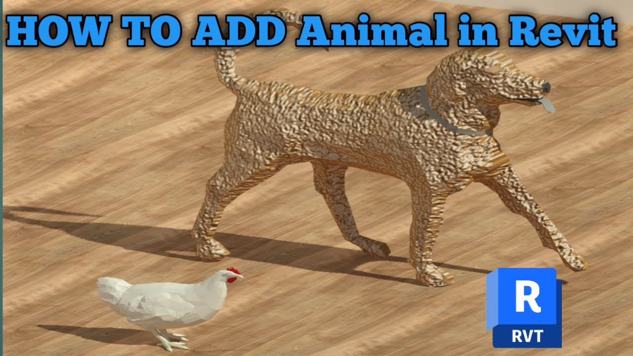 How to Add Animal in Revit | Tutorial urdu English 2025 | Nabeel ...