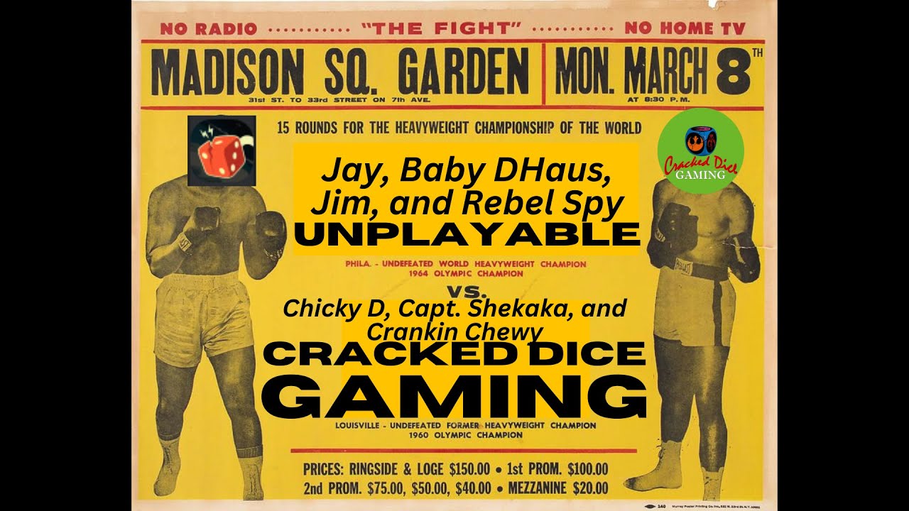 Cracked Dice Gaming vs Unplayable - YouTube