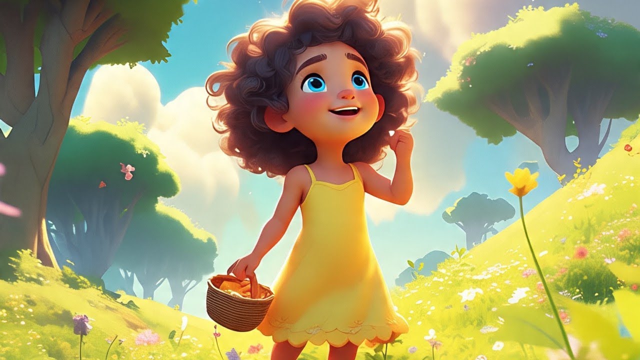 Princess in garden | baby girls poem for kids | nursery rhyme - YouTube