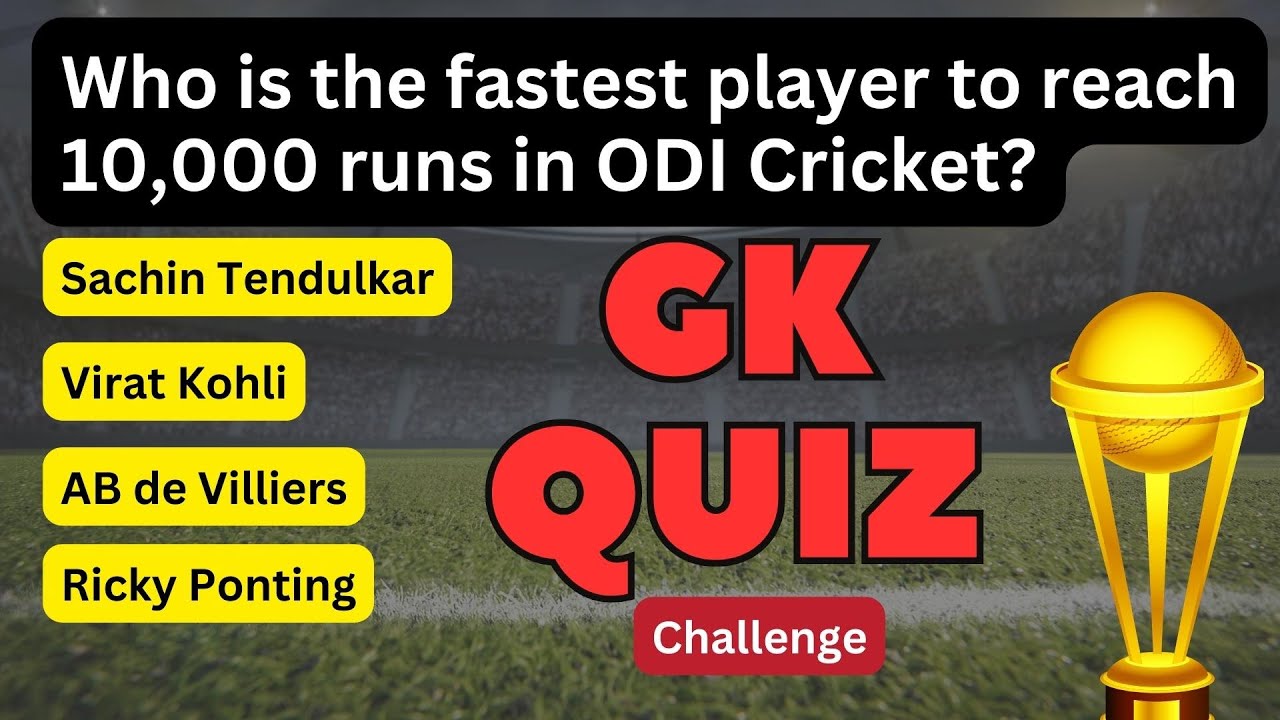 Top 30 GK Questions on Cricket in English | World Cup Cricket 2023 ...