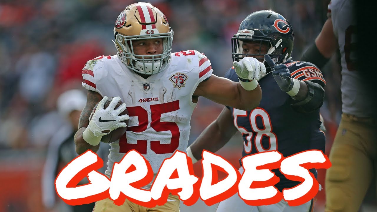 49ers 33, Chicago Bears 22: Grades - YouTube