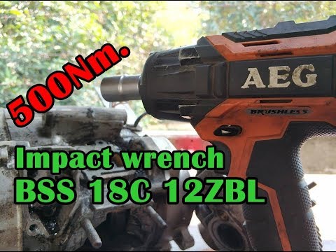 AEG impact wrench review - YouTube