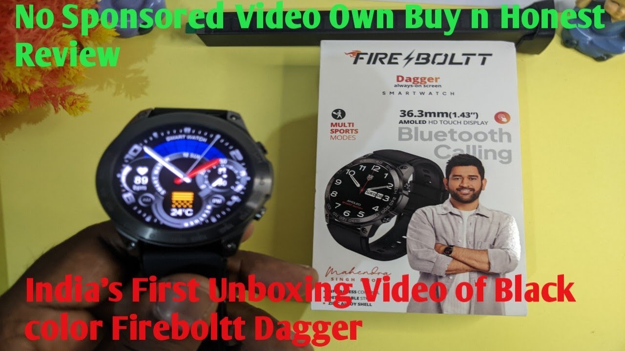 No.1 Rugged Watch from Fireboltt || Fireboltt Dagger || 1.43" Amoled ...