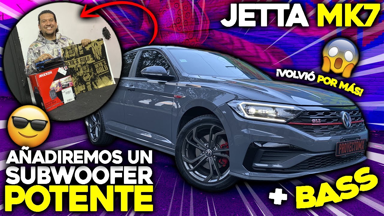 🔥Más bajo a este Jetta GLI MK7 con sistema de car audio Hertz ...