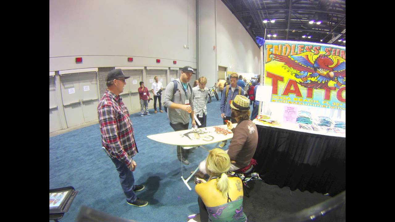 Mark Longenecker board painting.mov - YouTube