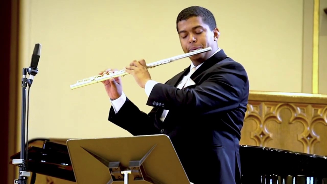 If you could Hie to Kolob - Marshall McDonald - Flute and Piano. - YouTube