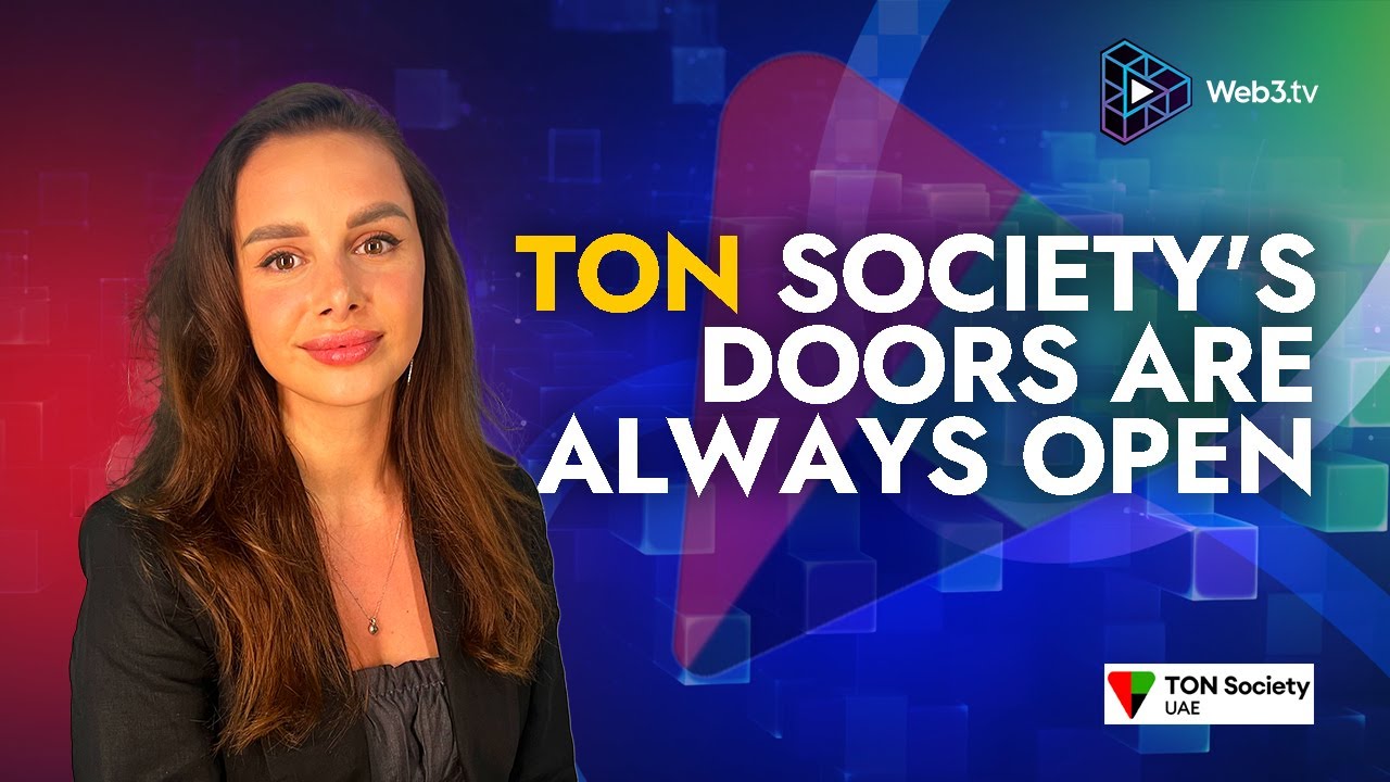 Kate, Events Lead of TON Society at TON Society Meet Up - YouTube