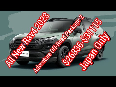 All New Toyota Rav4 Adventure Off Road Package II Spec Japan, Toyota ...