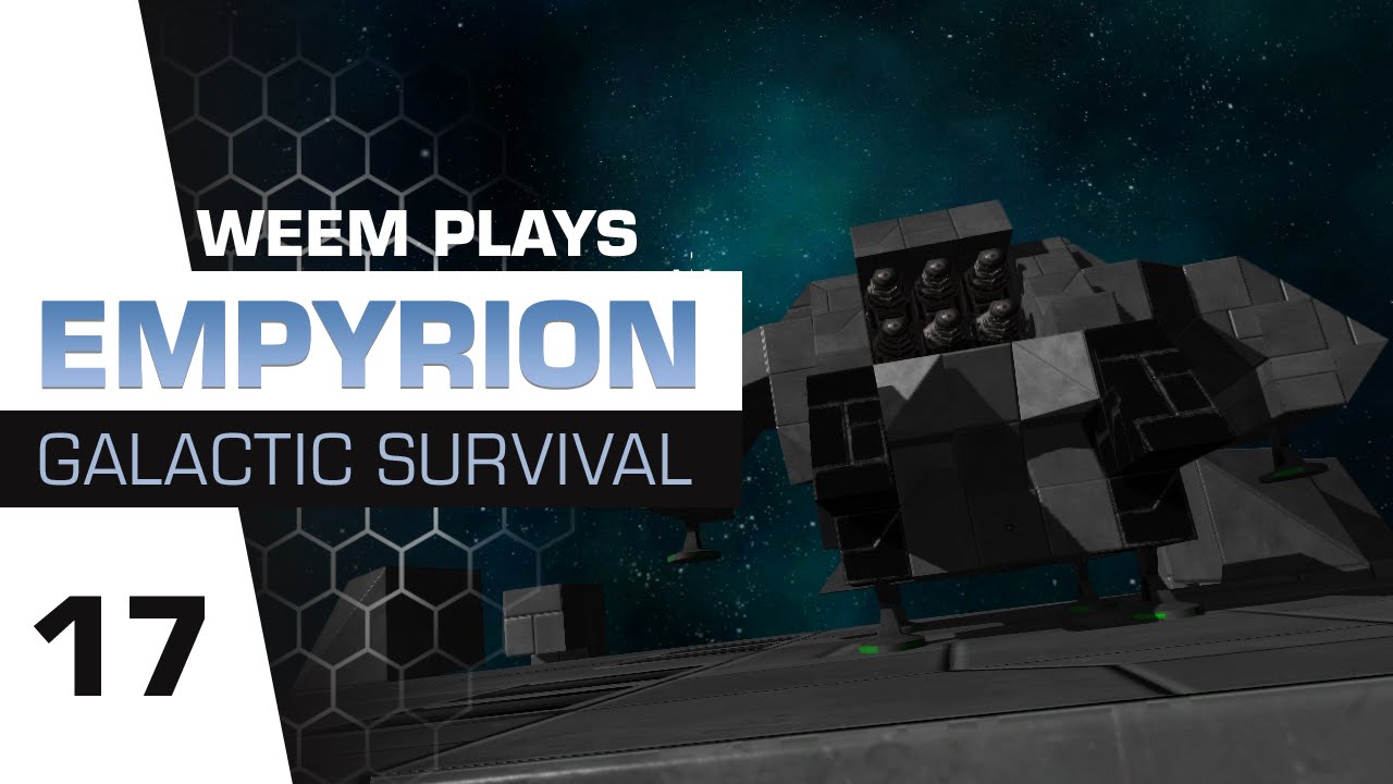 Empyrion Galactic Survival Gameplay - New Fighter Ship II - Ep 17 - YouTube