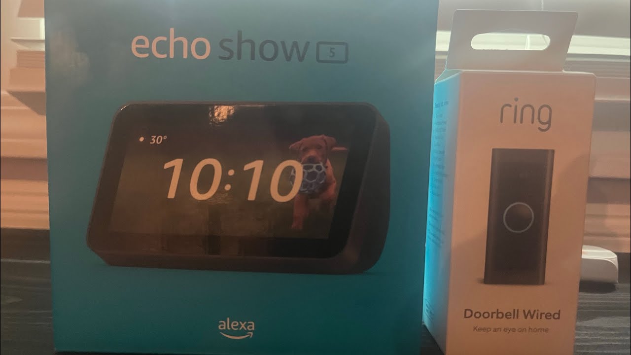 Ring Doorbell Camera And Echo Show 5 Unboxing (Prime Day Bundle) - YouTube