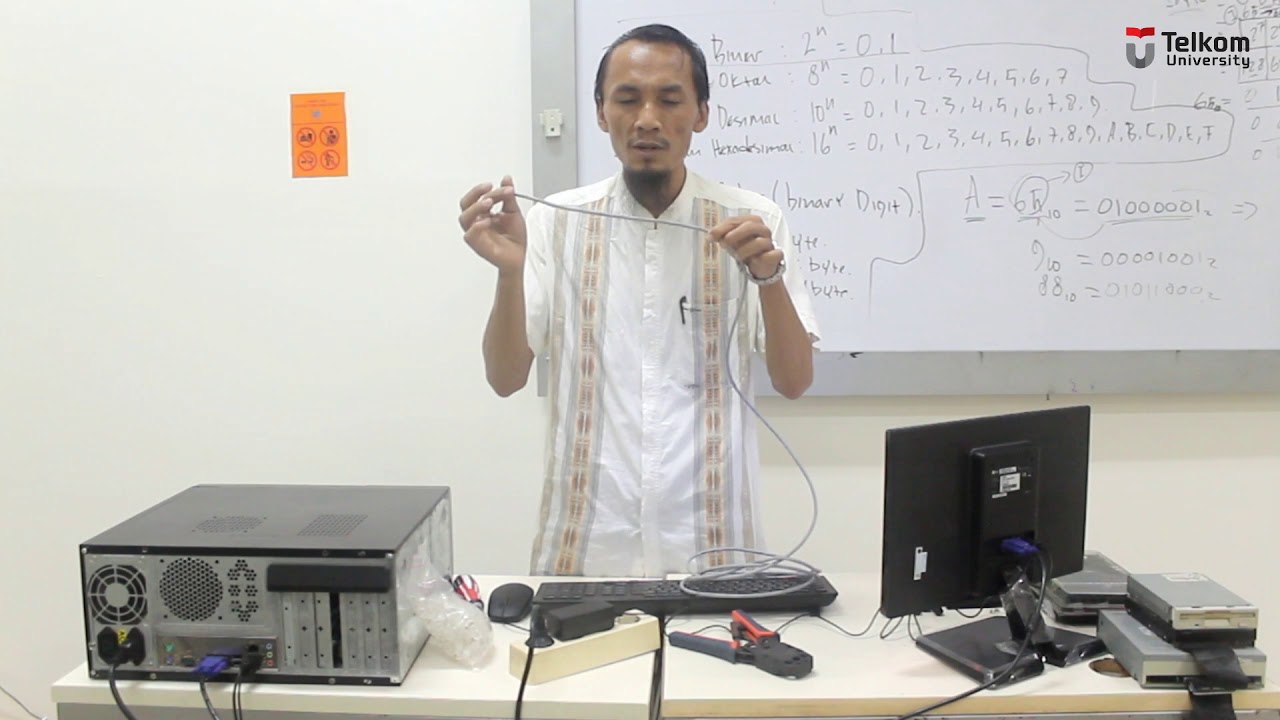 Tutorial setting kabel jaringan 1 HD Quality - YouTube
