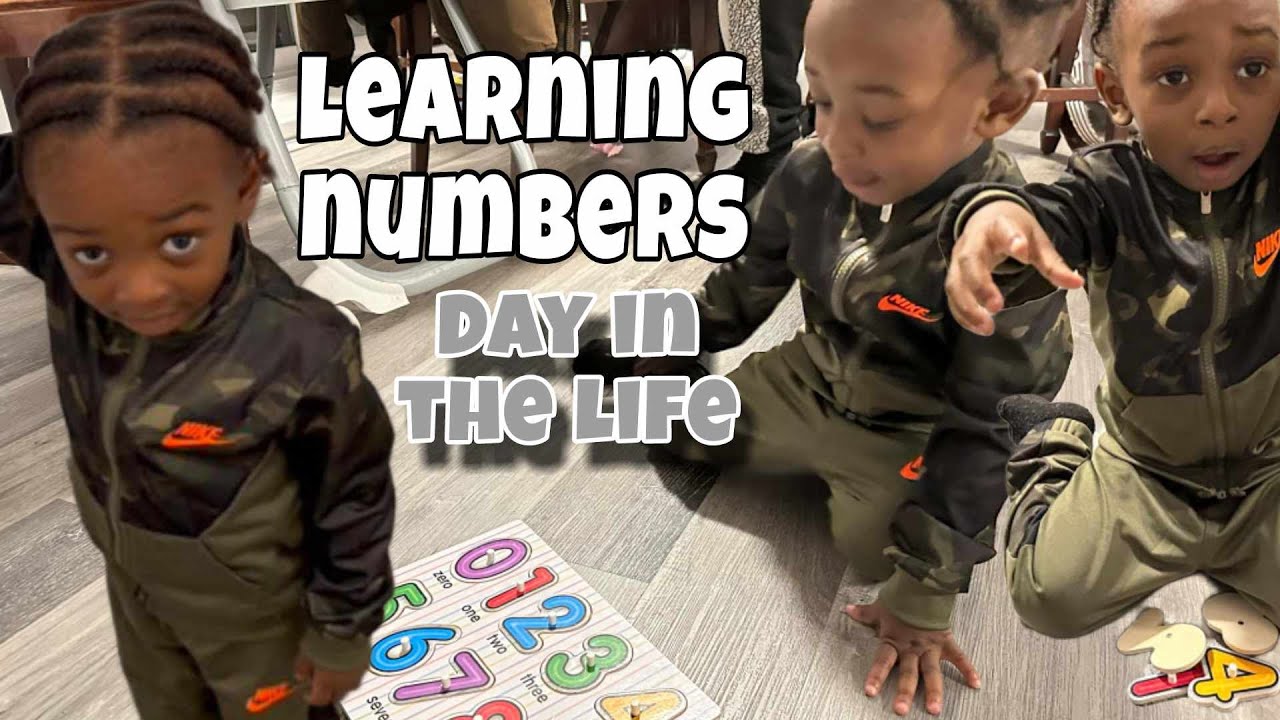 HOW TO MASTER TEACHING TODDLER HIS NUMBERS | TIPS FOR KIDS | A DAY IN ...