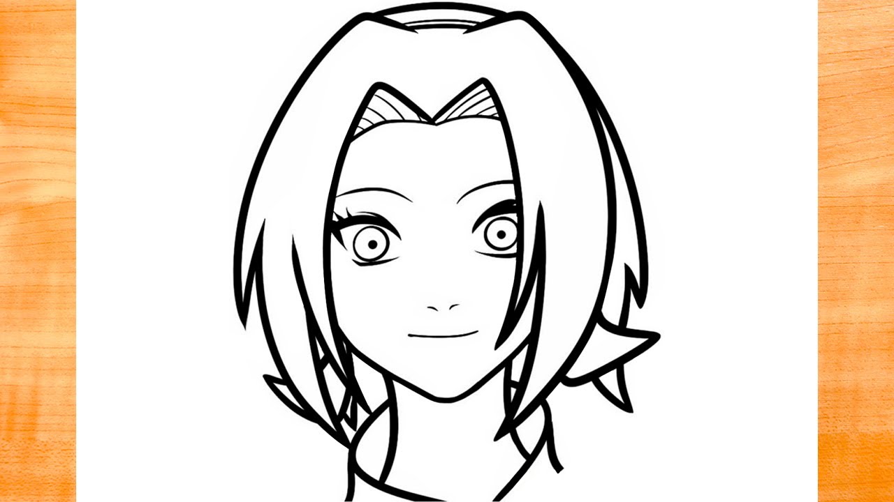 How to draw sakura haruno from naruto #sakuraharunodrawing - YouTube