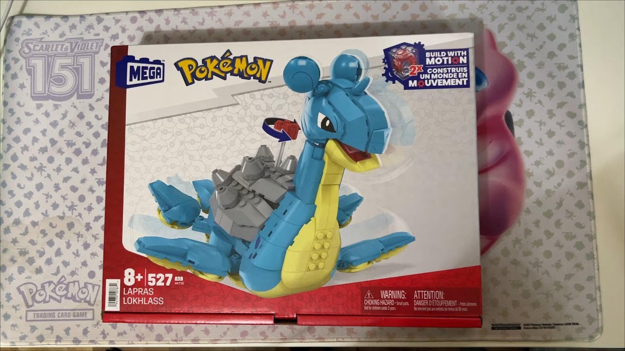 Building the MEGA Bricks Lapras - YouTube
