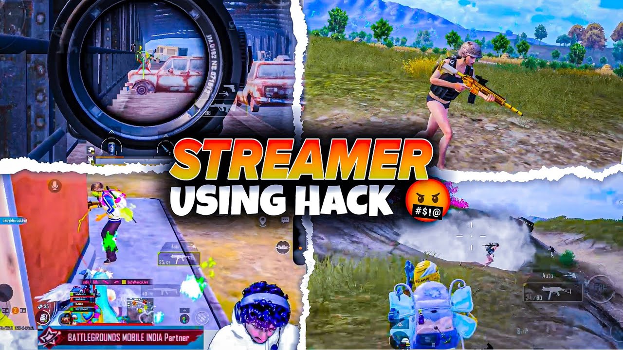 Streamer using HACK 🤬 || fastest 5 finger player || streamer vs ...