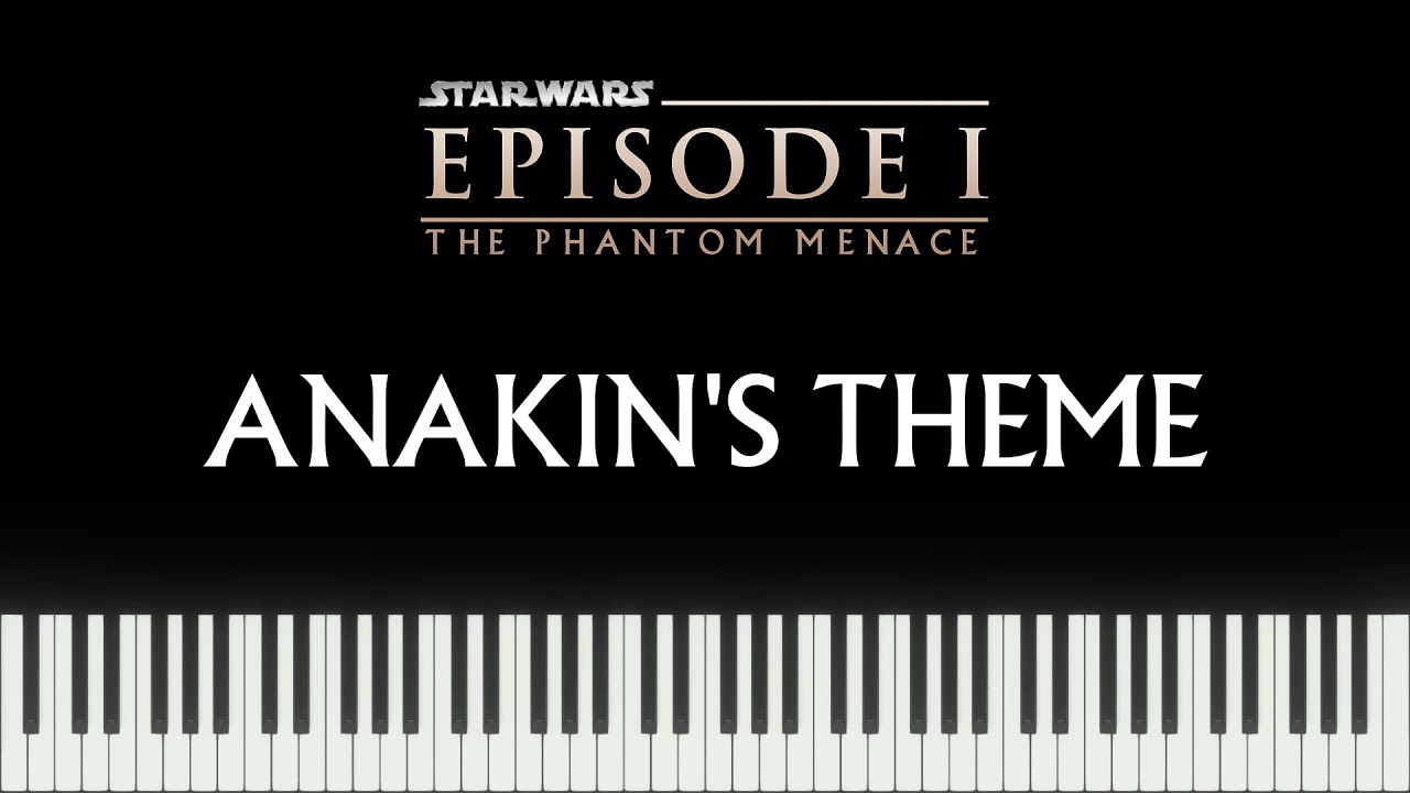 Star Wars 1 - Anakin's Theme (Synthesia Piano) - YouTube