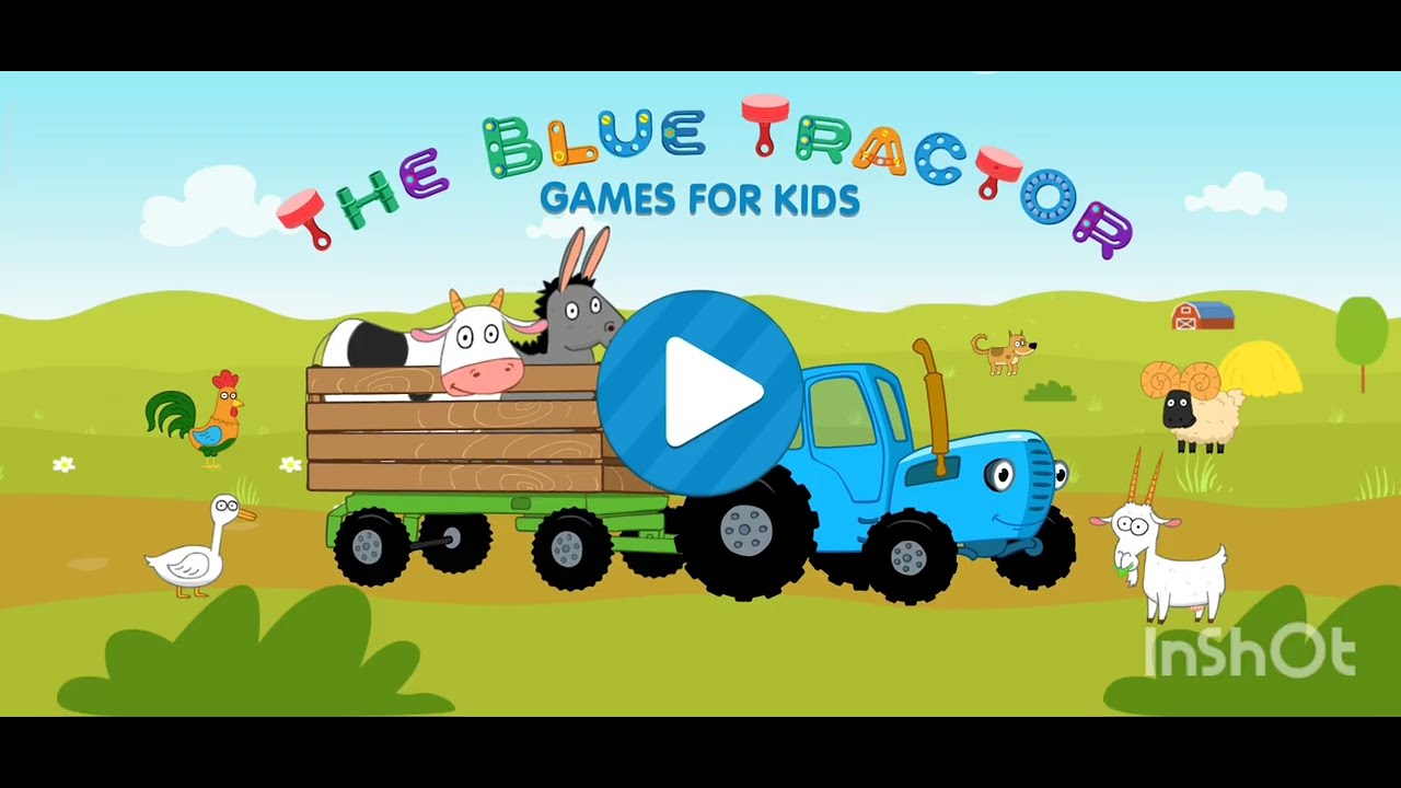 Learning the name of vegetables_Blue tractor - YouTube