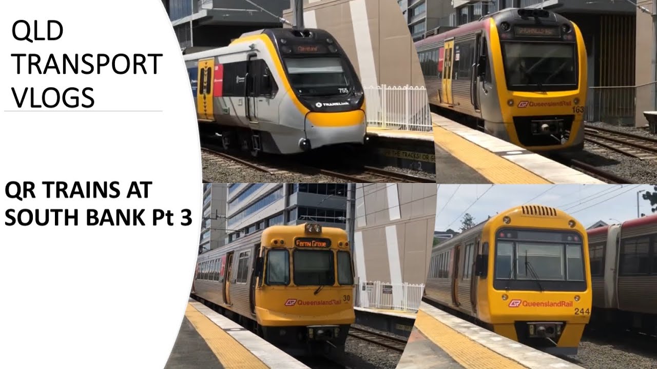 Trains at South Bank (Part 3) - YouTube