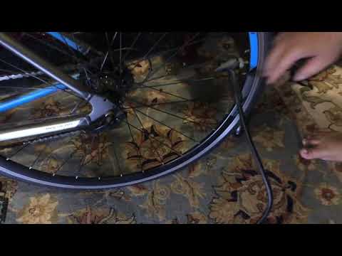 Cara memompa ban sepeda Road Bike - YouTube