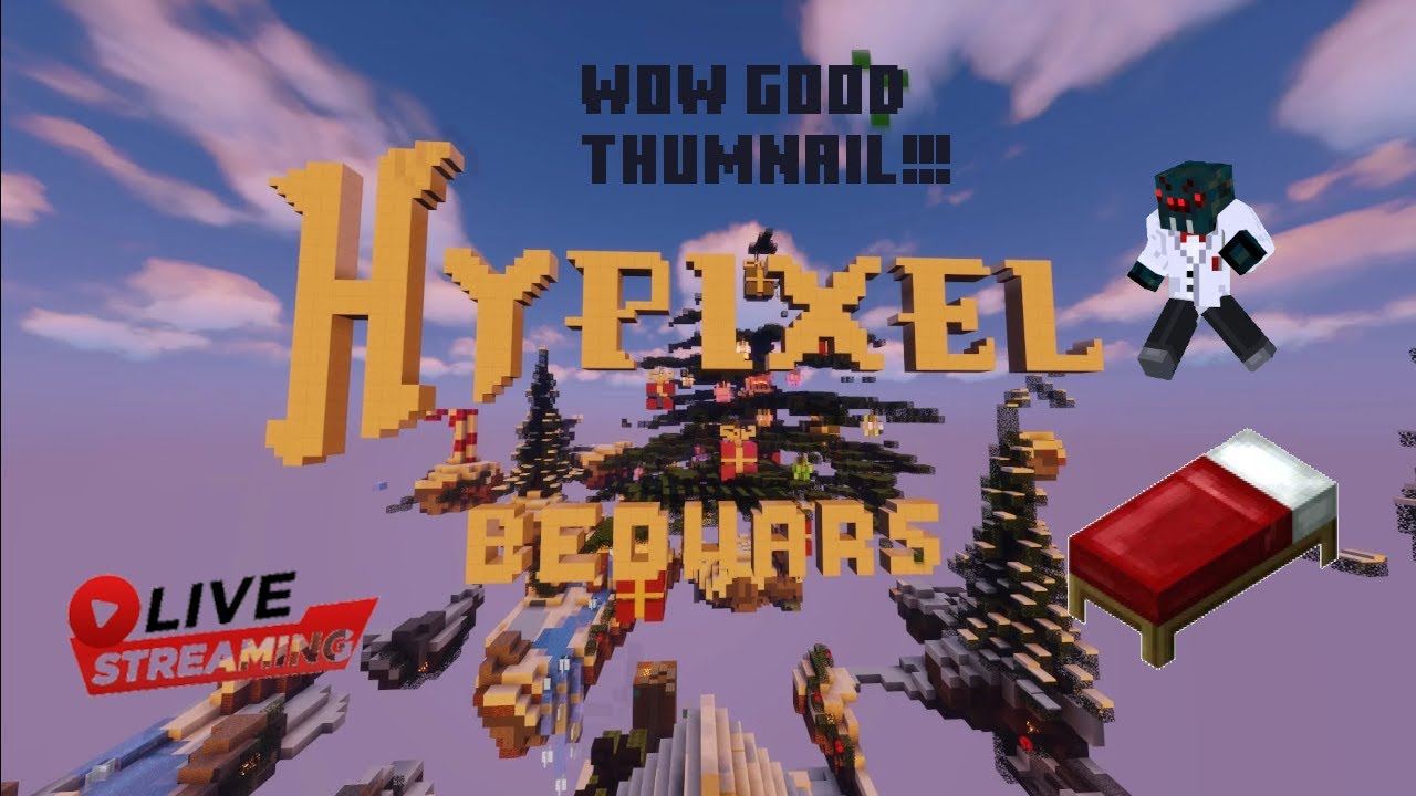 Hypixel gaming live stream - YouTube