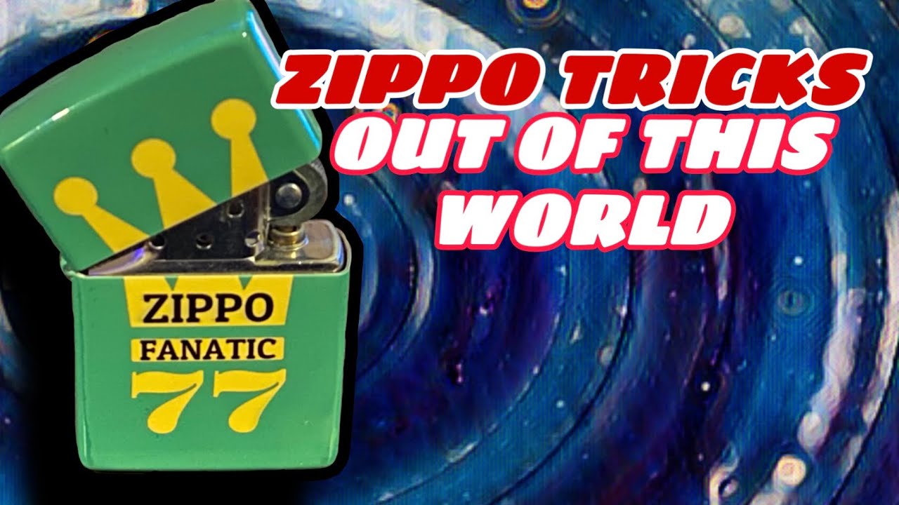 Zippo Tricks Out Of This World ! 🌎 - YouTube