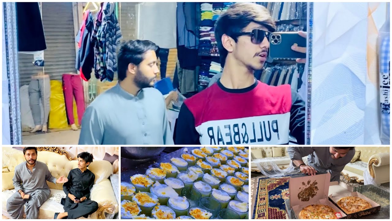 Shahzeb Ny khilaya Pizza😃 | Hyderabad ki Famous lasi😯 | Hamari Mastiyan ...