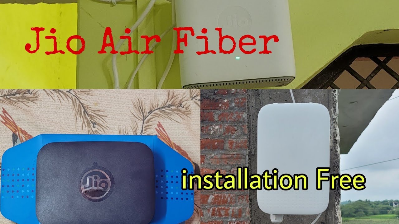 Jio Air Fiber Installation Full information Setup | Booking Speed ...