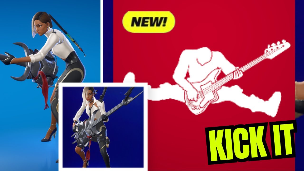 Kick It Fortnite Emote Dance *NEW* - YouTube