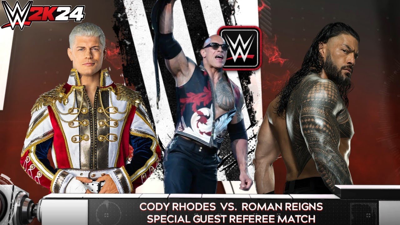 Full Match - Cody Rhodes vs Roman Reigns: Special Guest Referee The Rock: WrestleMania 31|WWE ...