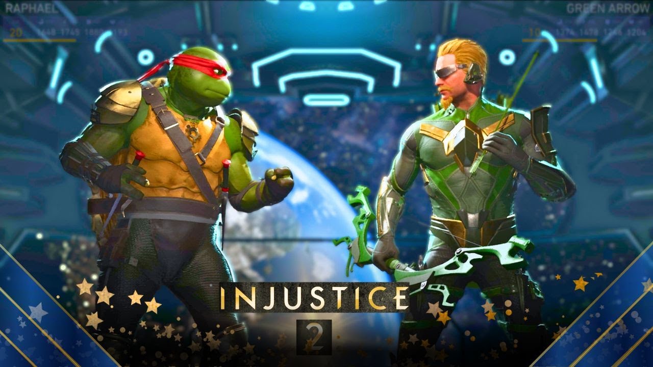 Injustice 2 - Raphael Vs. Green Arrow - YouTube