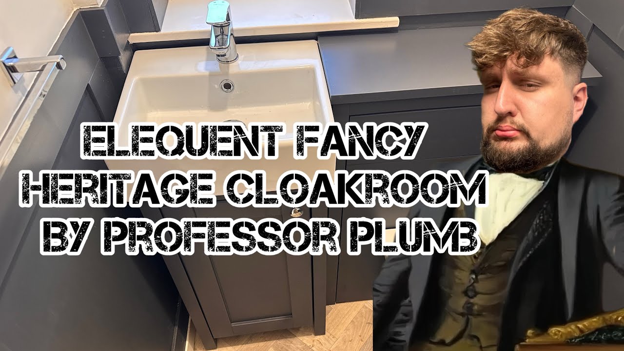 installing a full heritage cloak room from start to finish - YouTube